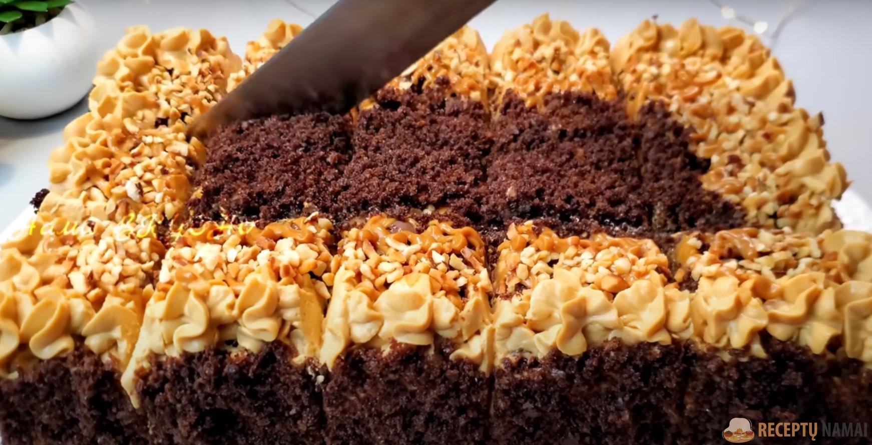 Nebrangus ir skanus gimtadienio tortas. Paprastas receptas su kefyru ...